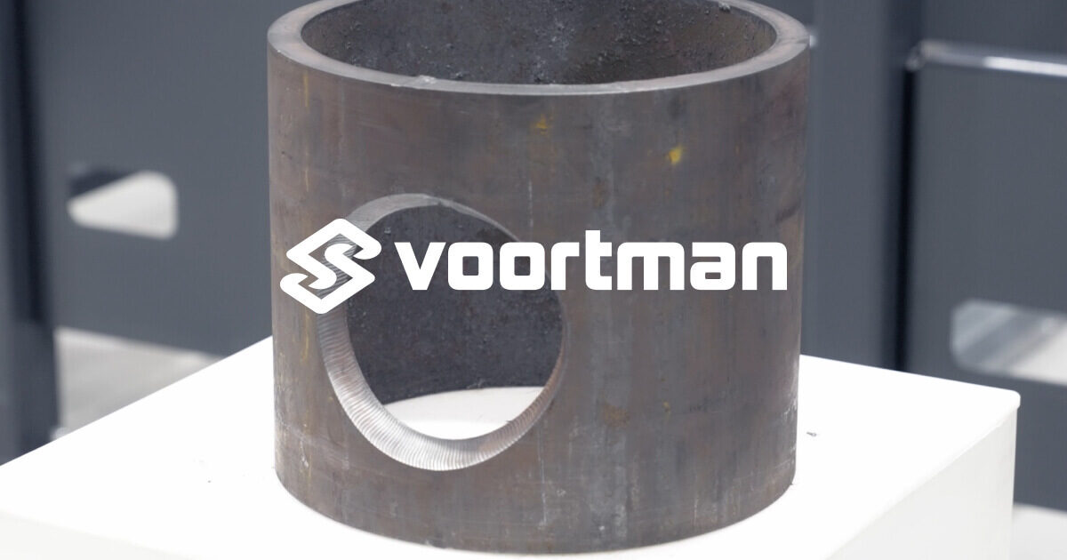 MO Compact - Bevel & Concentric Cutout 90° | Voortman Steel Machinery