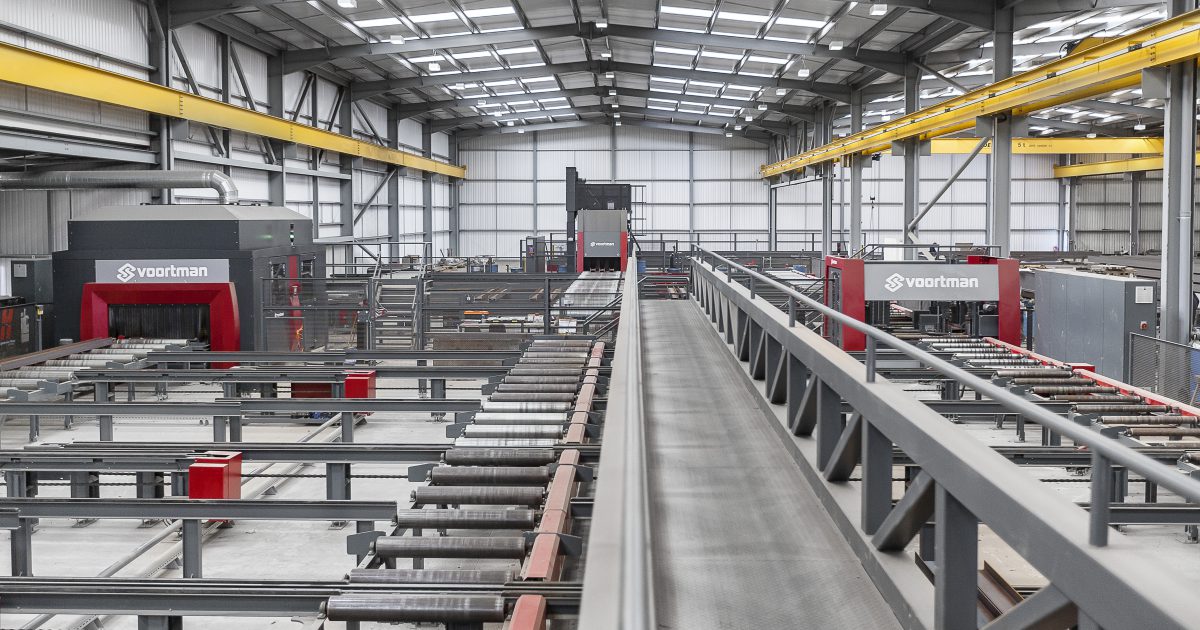 Optimal beam processing layout | Voortman Steel Machinery