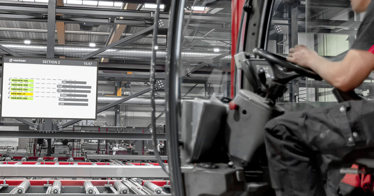 Easy unloading & real-time tracking | Voortman Steel Machinery