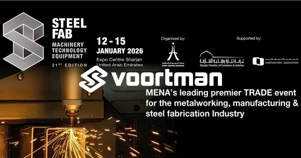 Unisciti a Voortman a SteelFab 2026 | Voortman Steel Machinery