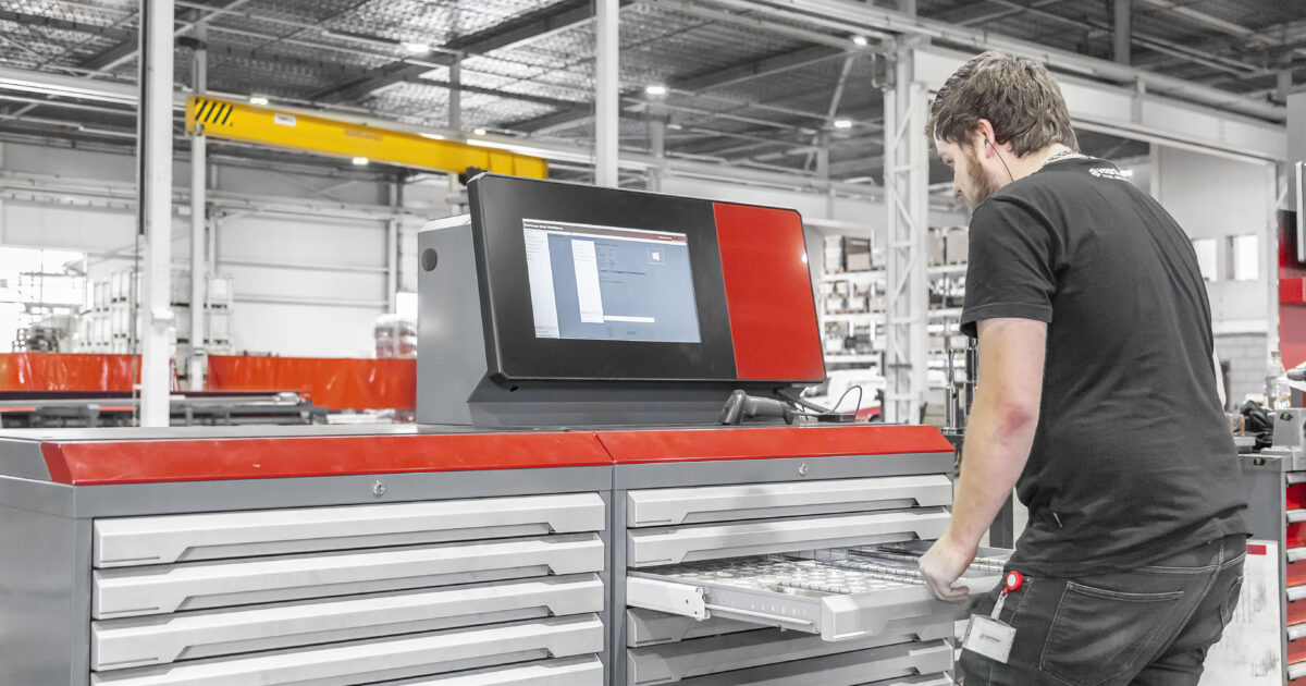 Het Red Tooling System | Voortman Steel Machinery