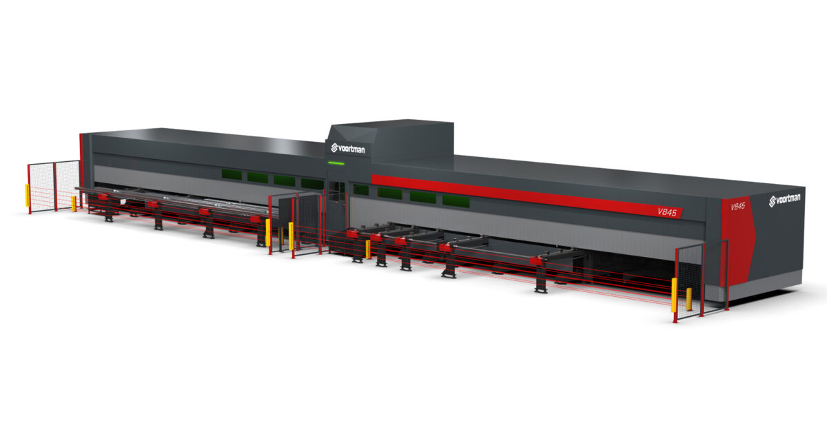 Voortman V842 Baseline | Laser cutting of… | Voortman Steel Machinery