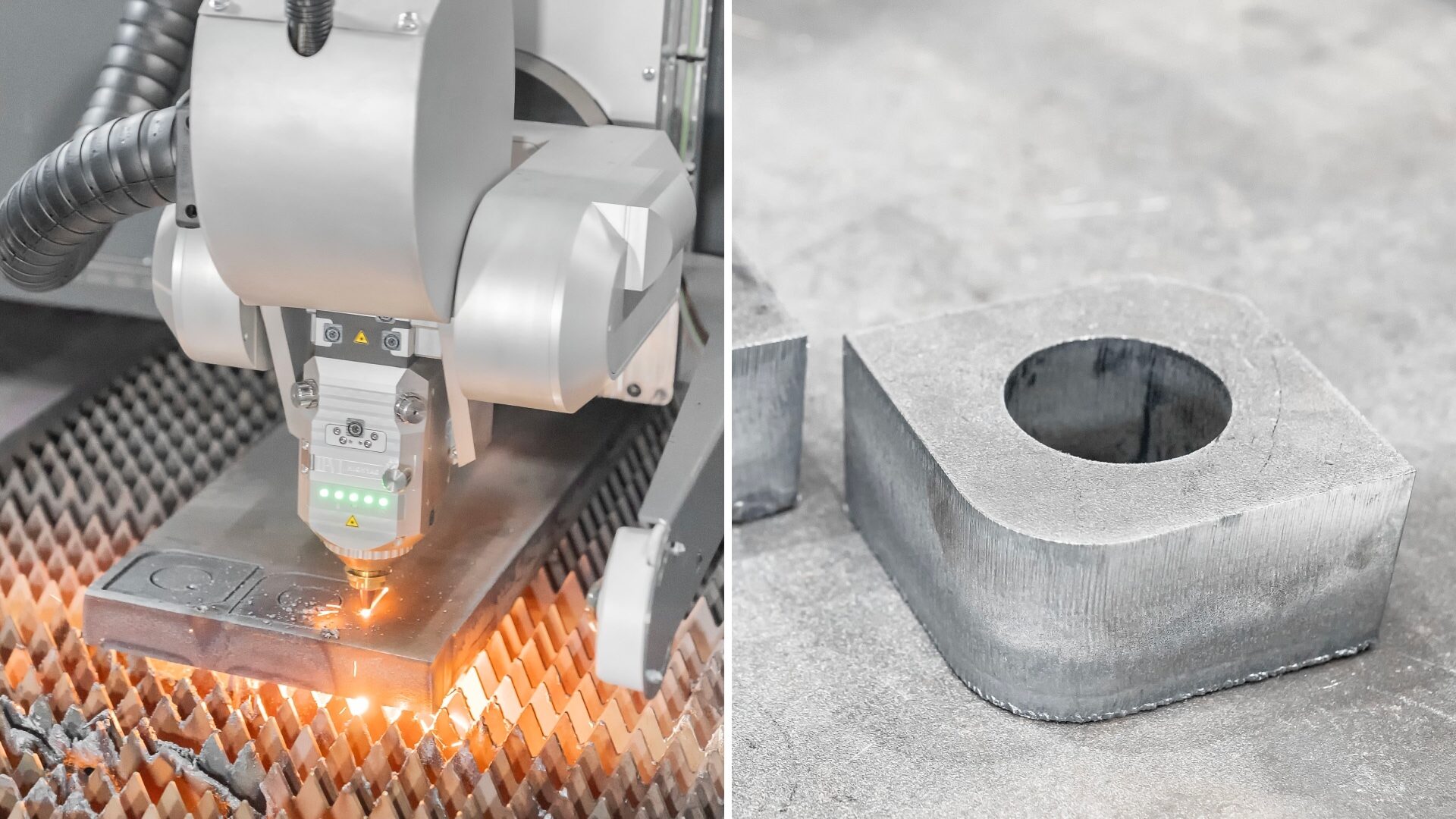 Demo - V353 Straight laser cutting | Voortman Steel Machinery