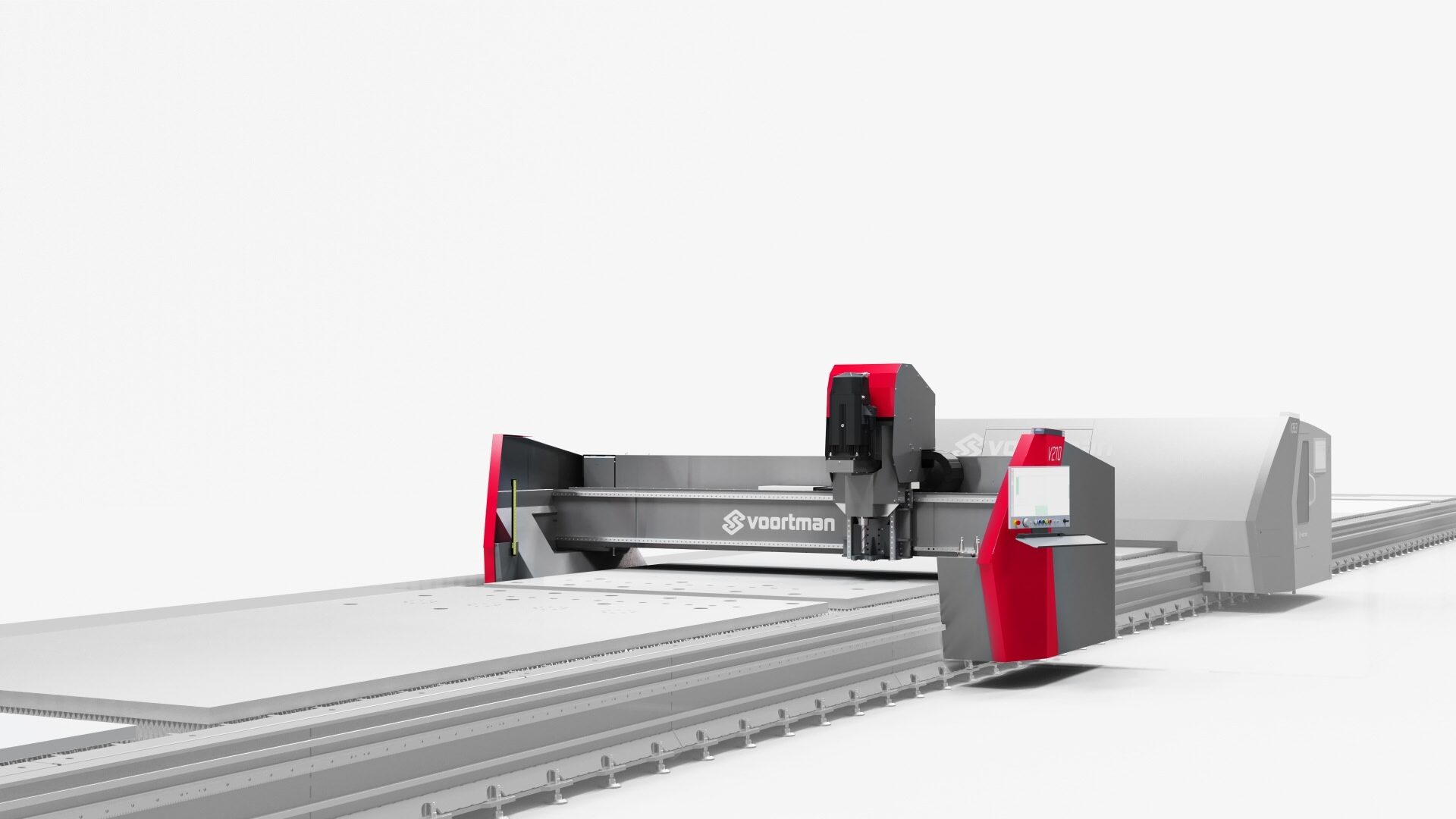 New V210 Extension Combines Laser Cutting… | Voortman Steel Machinery